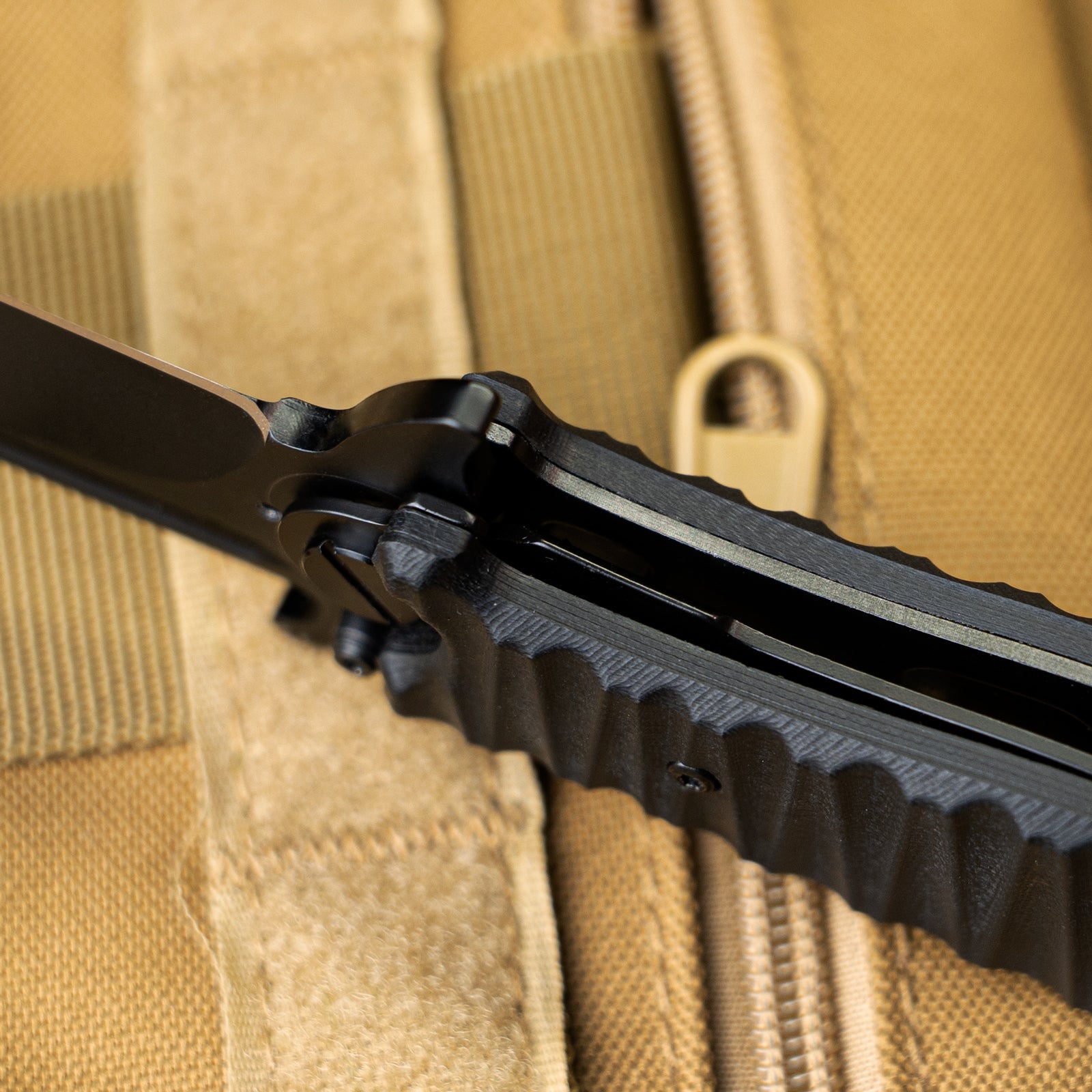 LOTHAR PHOENIX Large Pocket Knife, 5‘’ D2 Steel Blade Hunting Folding ...